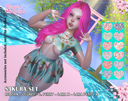Second Life Marketplace - .:: MIYUU SEIKO ::. SAKURA SET FATPACK (ADD ME)